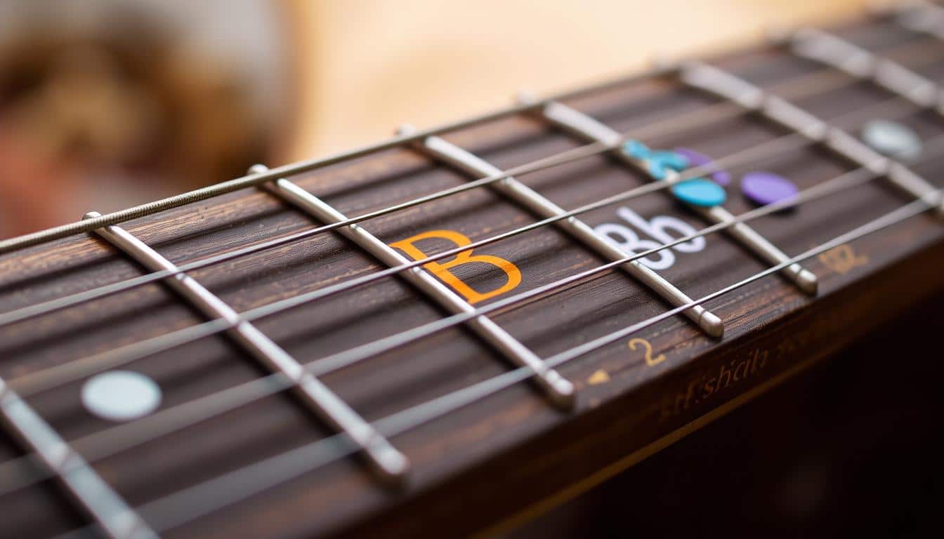 E-Bass Griffbrett – Namen der Töne erklärt